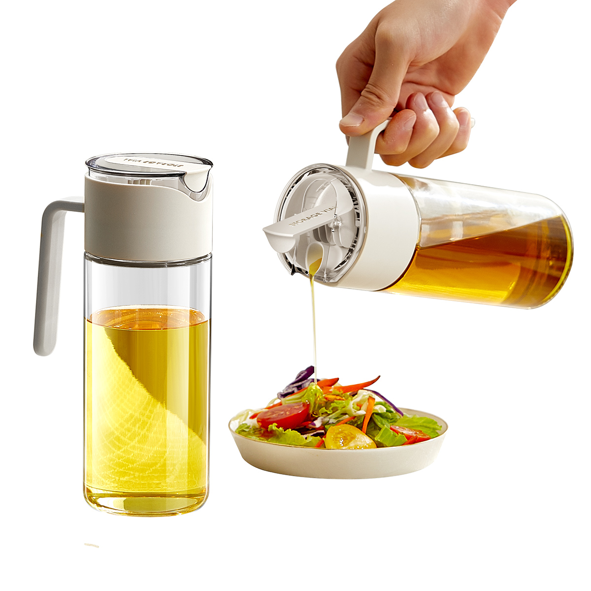 550ml Auto Flip Oil Bottle - Lingo International